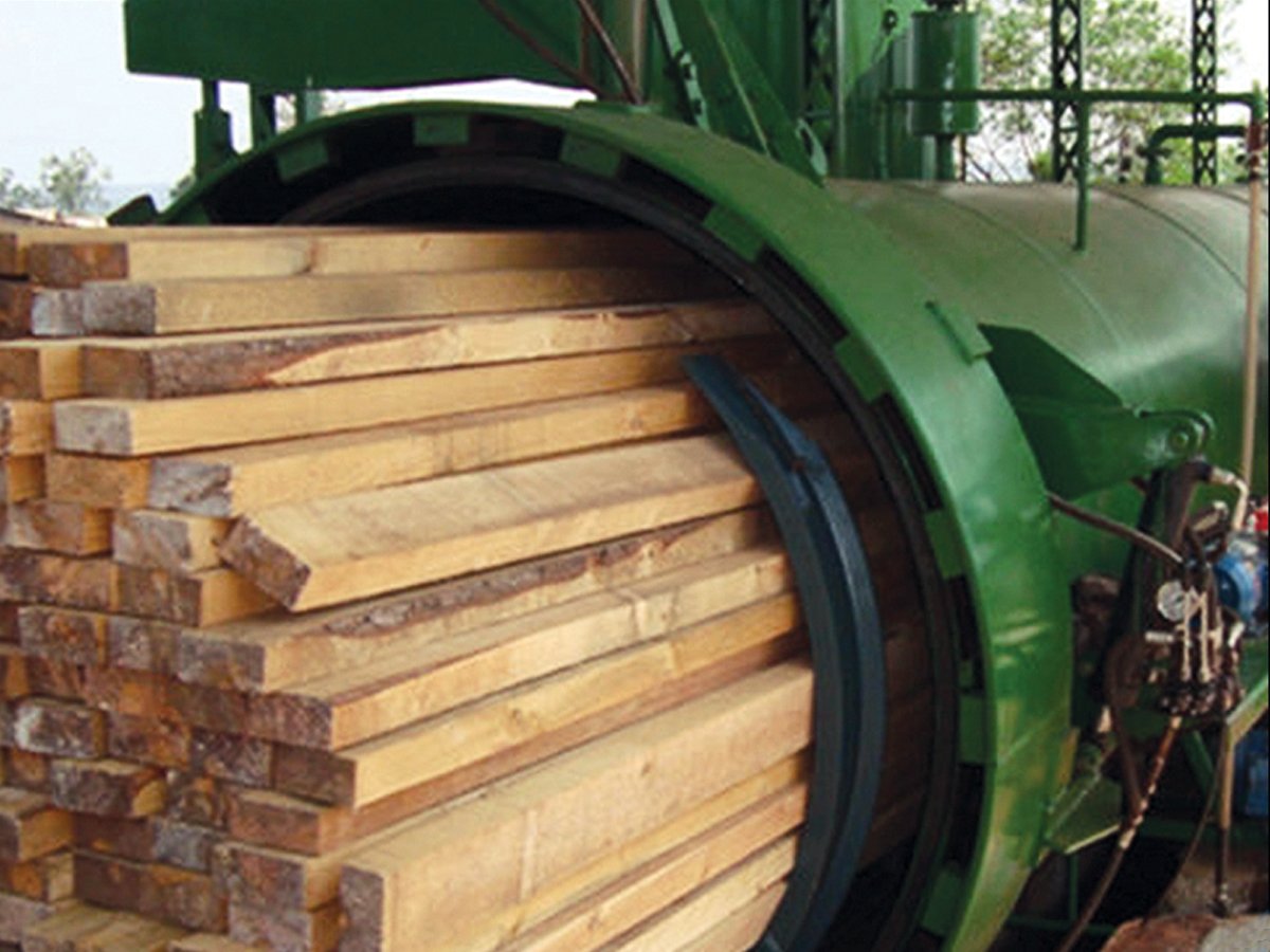 Madeira tratada em autoclave - Marcenaria Ensaios & Modelos